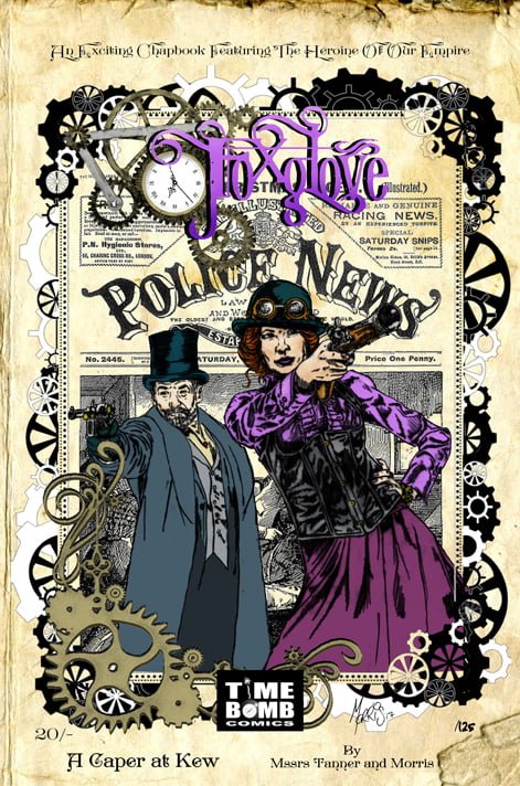 David Morris & Time Bomb Comics - The Malta Comic Con