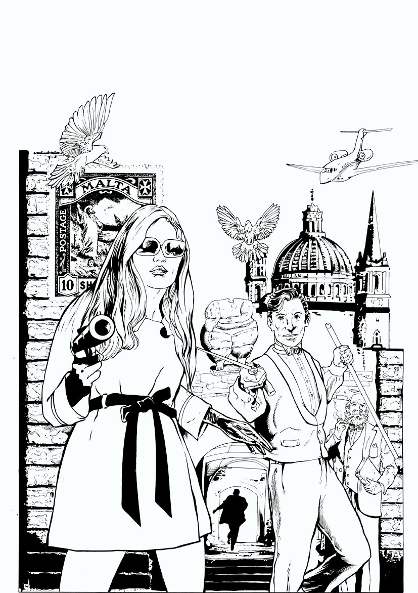 David Morris & Time Bomb Comics - The Malta Comic Con