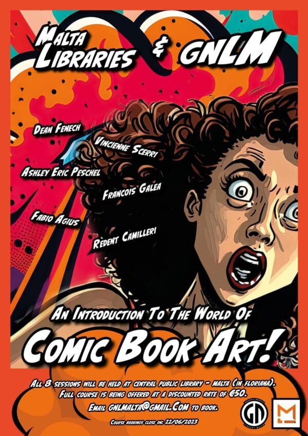 An Introduction To The World Of Comic Book Art! - The Malta Comic Con