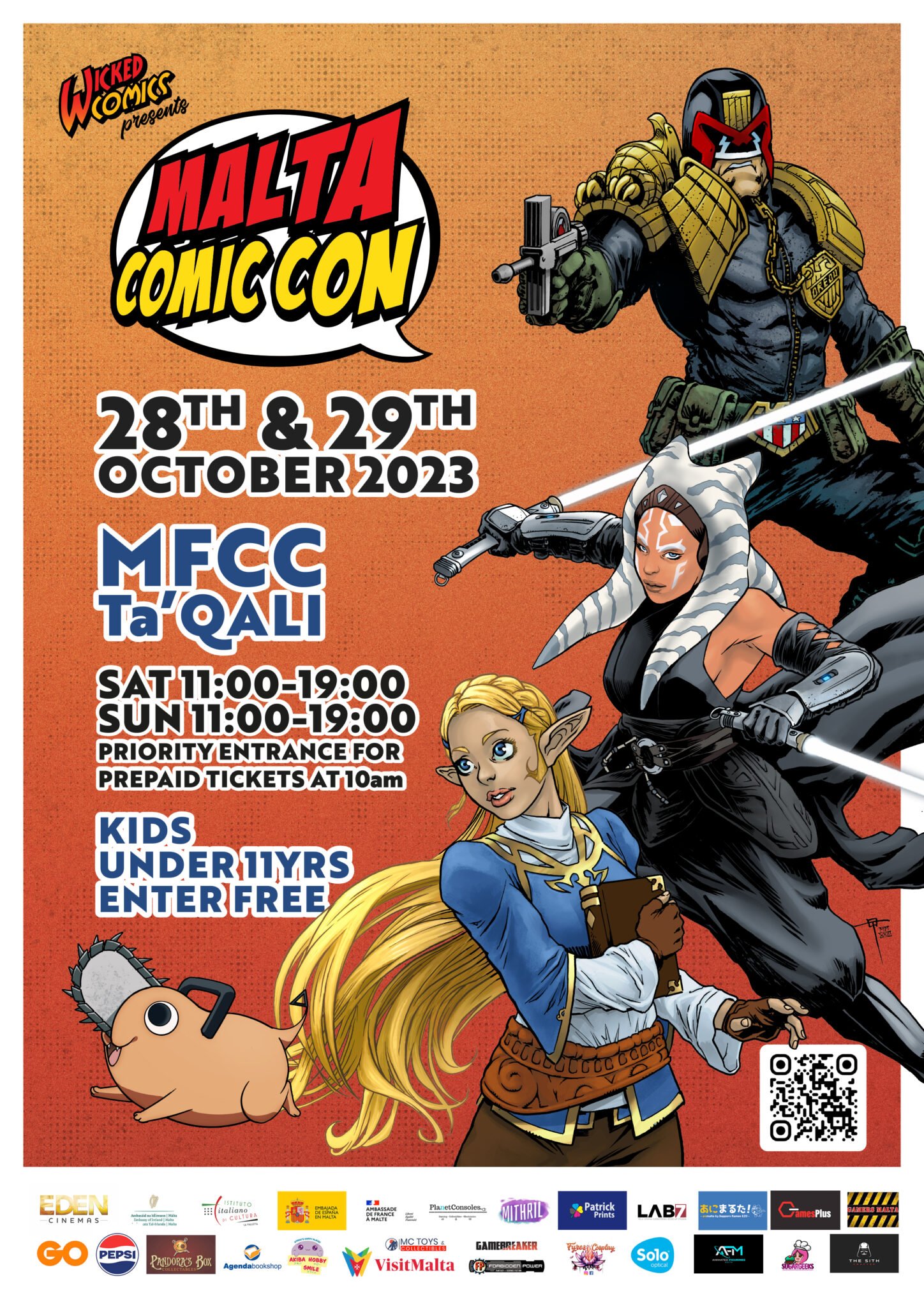 Malta Comic Con 2023 - Programme - The Malta Comic Con
