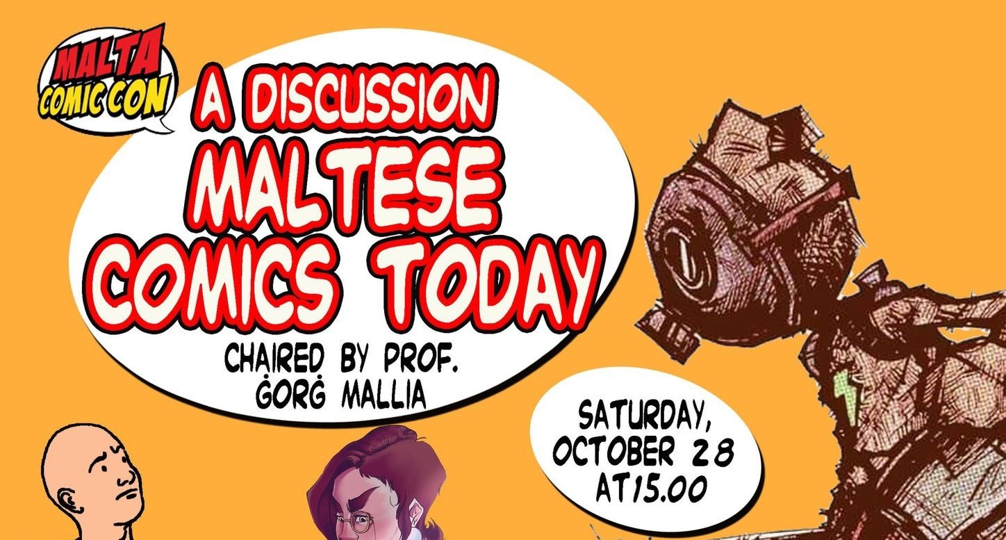 A Discussion - Maltese Comics Today chaired by Prof. Gorg Mallia - The ...