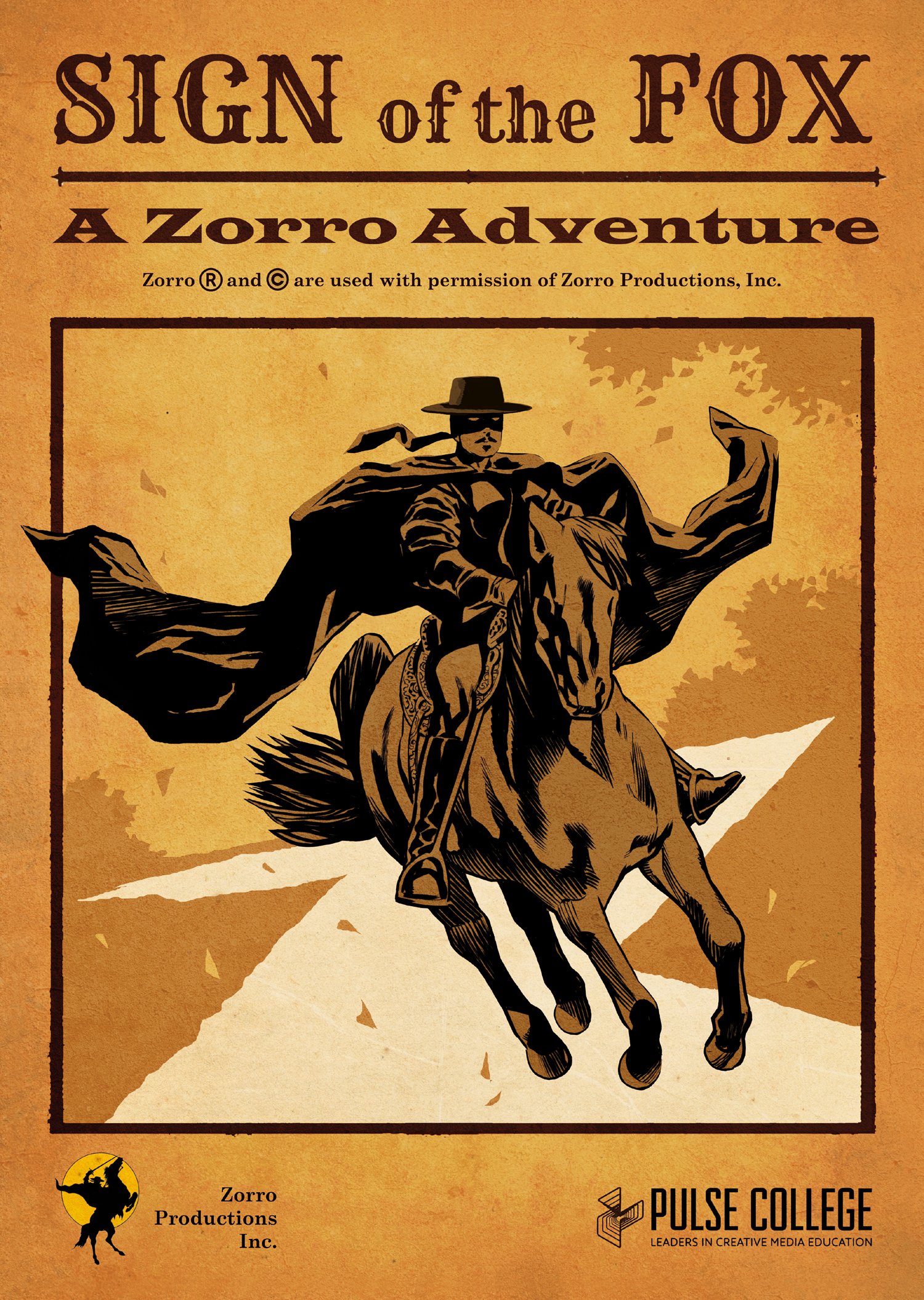 Sign of the Fox: A Zorro Adventure - an animated short film - The Malta ...