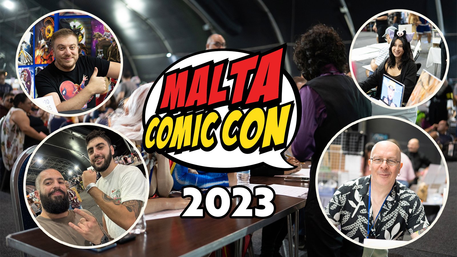 The Cavemen at the Malta Comic Con - The Malta Comic Con