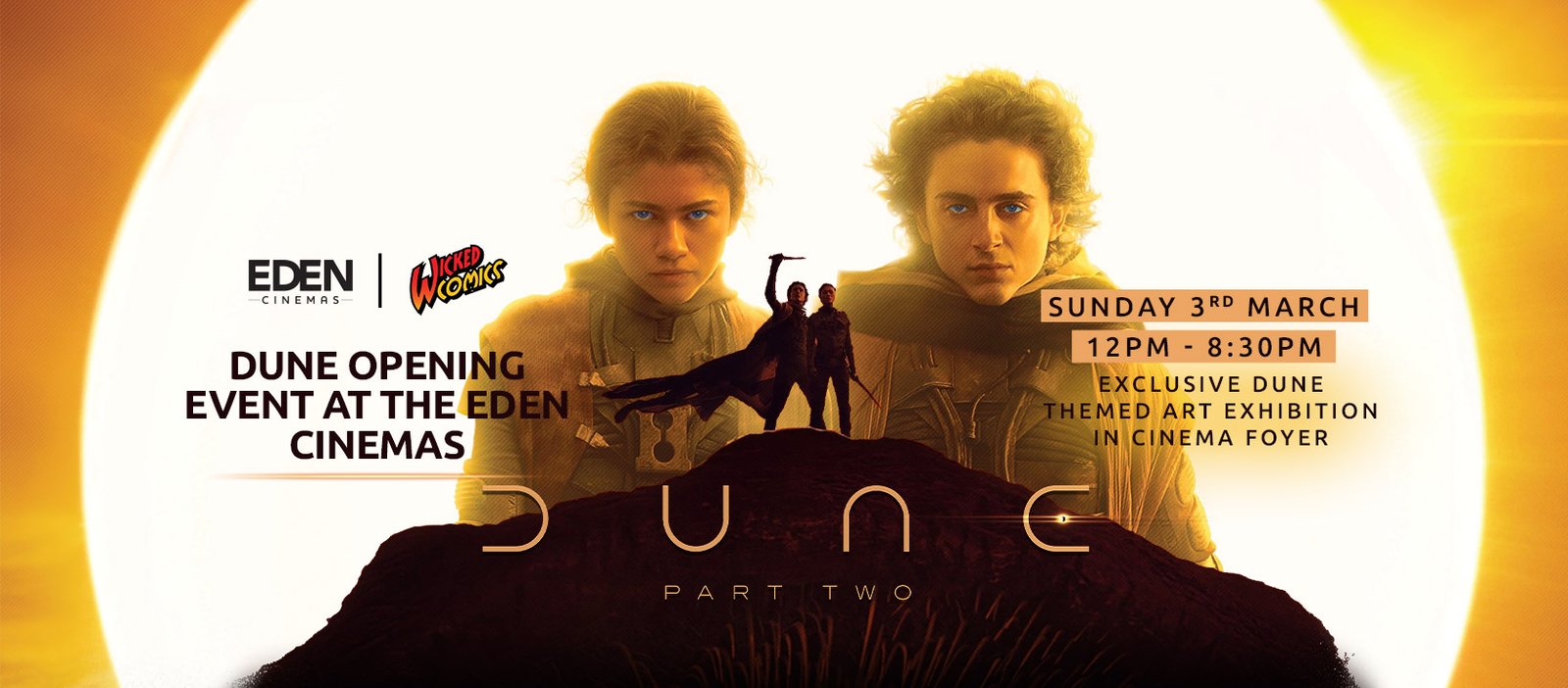 Dune Art Exhibition at the Eden Cinemas - The Malta Comic Con