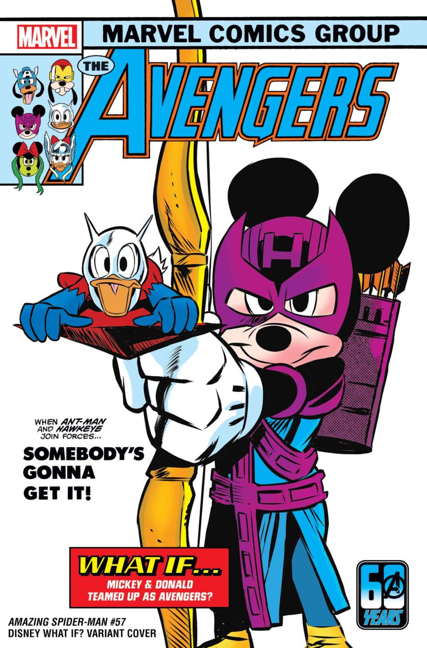 MICKEY AND FRIENDS RECREATE ICONIC AVENGERS AND X-MEN STORIES IN NEW ...